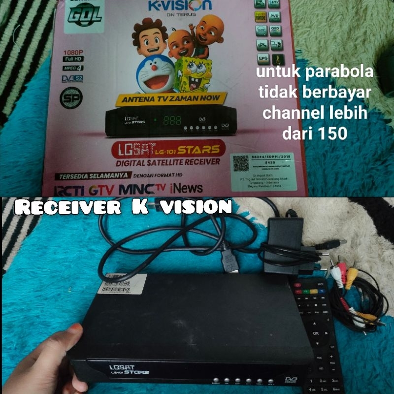 Jual RECEIVER K-VISION Lg-sat | Shopee Indonesia