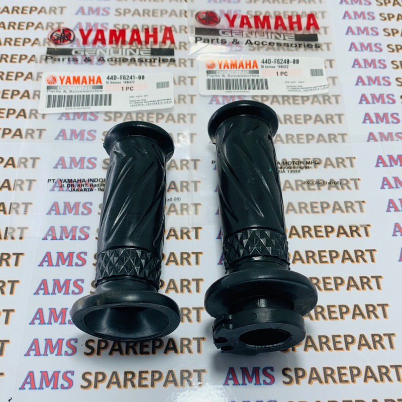 Jual HAND GRIP KARET STANG (1 SET)YAMAHA MIO J XEON, MIO M3,MIO SOUL GT ...