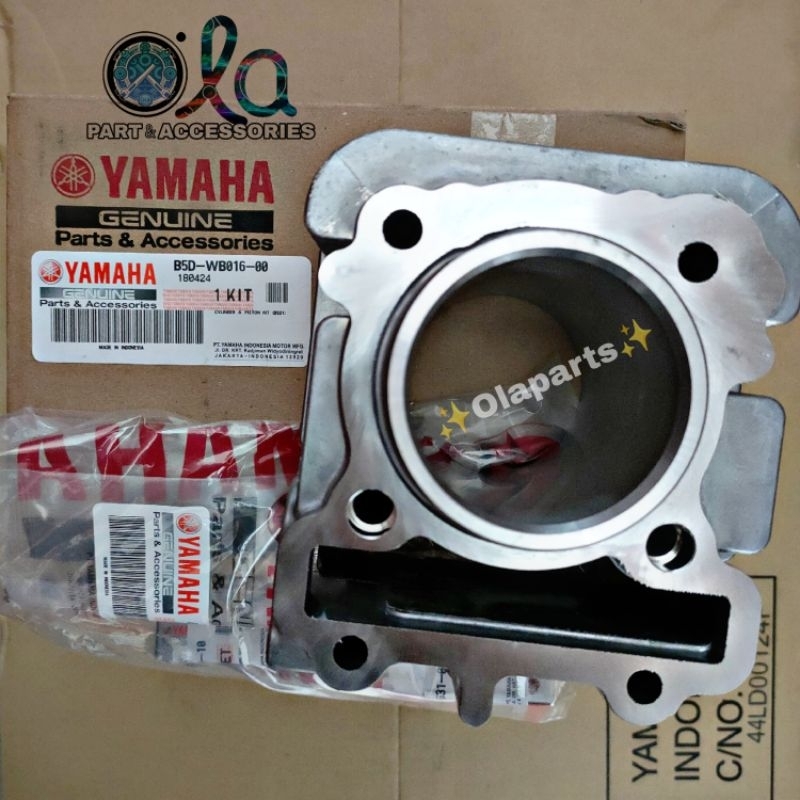 Jual Blok Seher Cylinder Piston Kit Set YAMAHA Mio M3 Z S Soul GT Fino Grande Freego ( B5D-WB016 ...