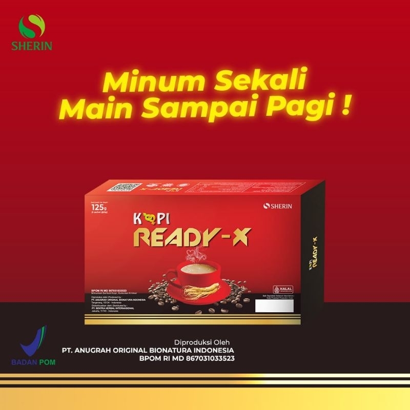 Jual Sherin Kopi Ready - X Original BPOM | Shopee Indonesia