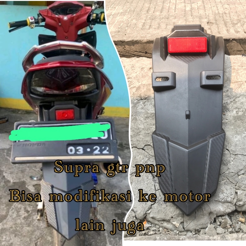 Jual Spakbor Belakang Exciter Gtr 15 Gtr15 Buntut Belakang Gtr 15 ...