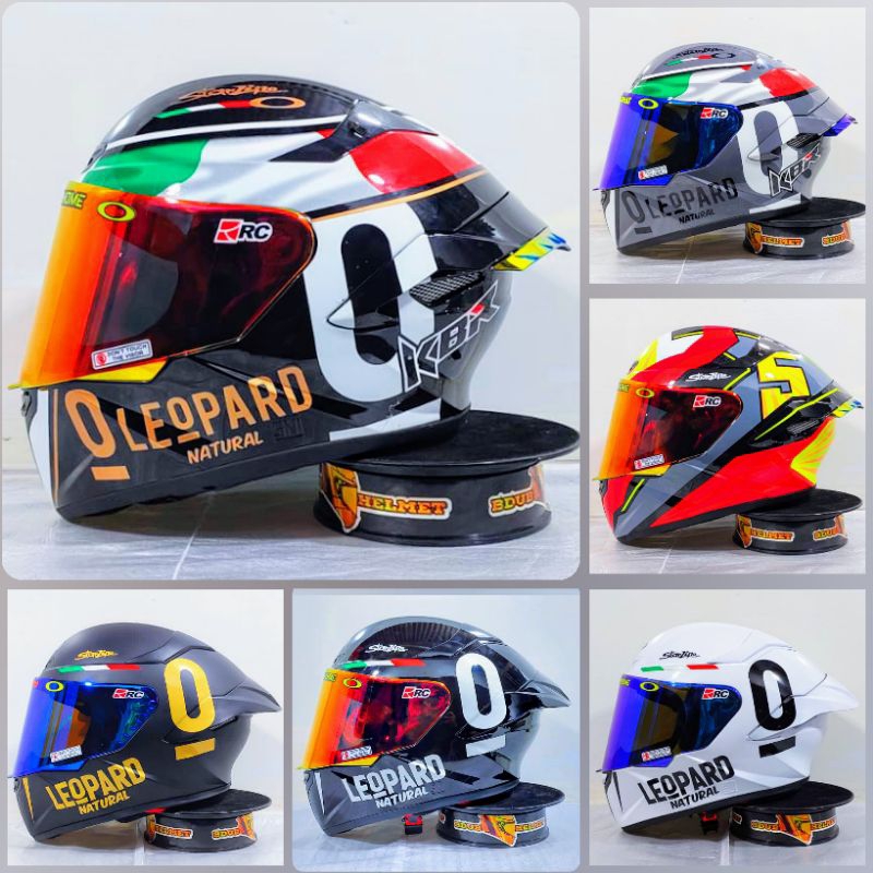 Jual Helm full face TTC | TT COURSE kbr paket ganteng | Shopee Indonesia