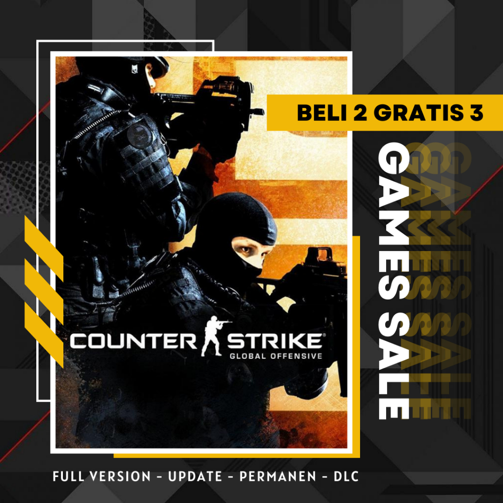 Jual COUNTER STRIKE GLOBAL OFFENSIVE - GAME PC - GAME LAPTOP - PC GAMES ...