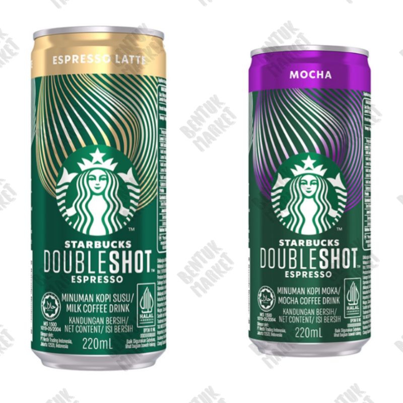 Jual Starbucks Doubleshot Mocca / Espresso latte 240ml / Minuman Kaleng ...