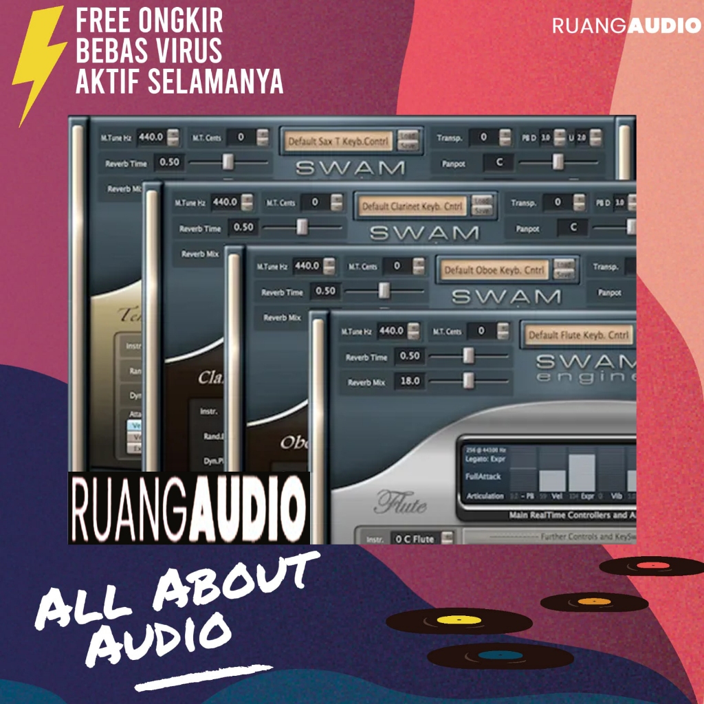 Jual Plugin SWAM Engine Audio Modelling 2025.6 - Bundle ( Full ...