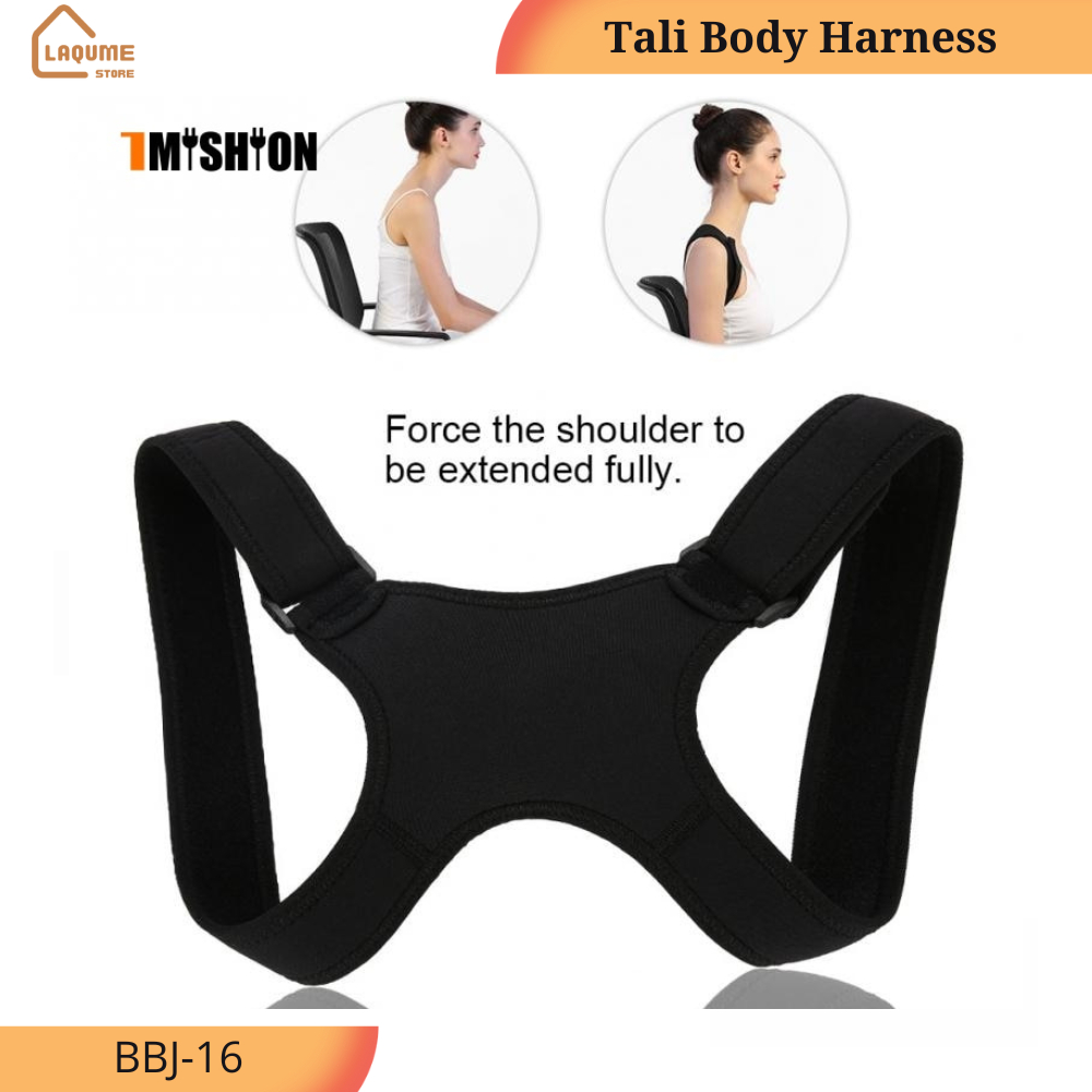 Jual Tali Body Harness Korektor Postur Tubuh Penegak Punggung | Shopee ...