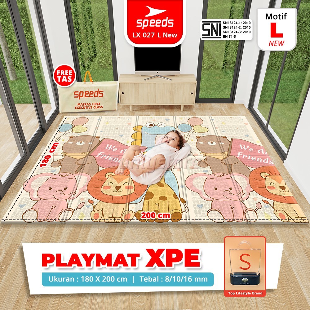 Jual SPEEDS SNI L Playmat Karpet Lipat Playmate Bayi Karpet Bayi ...