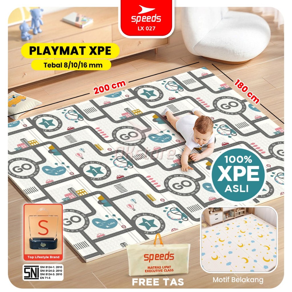Jual SPEEDS SNI M Playmate Karpet Lipat Playmat 8-10mm Karpet Bayi ...
