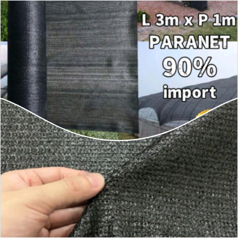 Jual Paranet 90% Anti UV , Grade A,Bahan Hdpe ( Lebar 3 Meter x Panjang ...