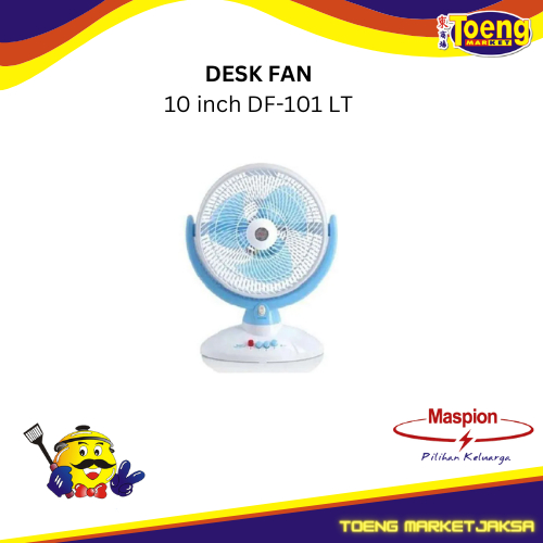 Jual KIPAS MEJA / DESK FAN 10 inch DF-101 LT 220V MASPION | Shopee Indonesia