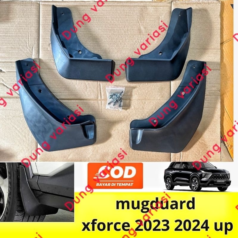 Jual mudguard karpet lumpur x force hitam 2023,2024,2025 | Shopee Indonesia
