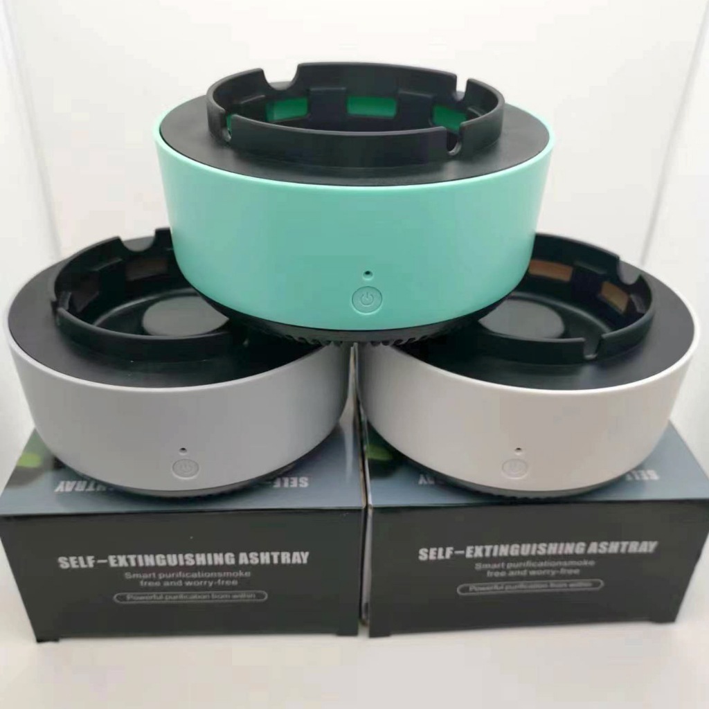 Jual Asbak Smart Asthray AS-08 Portable Penghisap Asap Self ...