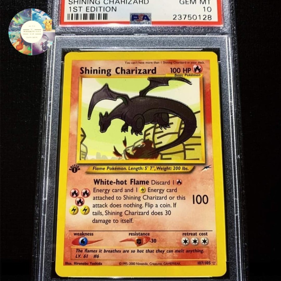 Jual Kartu Pokemon - Shining Charizard 1st edition PSA 10 | Shopee ...