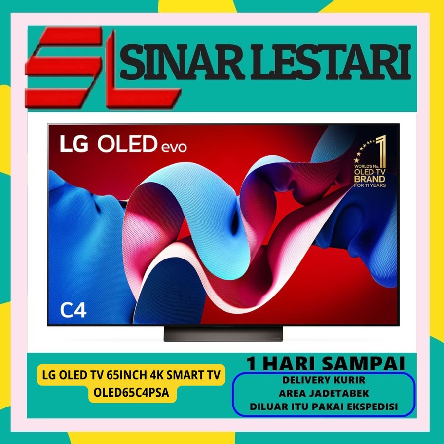 Jual LG OLED 65C4 TV 65 INCH 4K SMART TV W/ULTRA SLIM DESIGN 65C4PSA ...