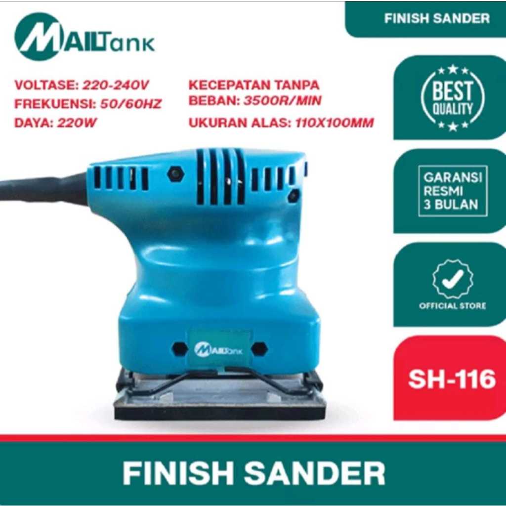 Jual AMPELAS MAILTANK BERGARANSI RESMI FINISH SANDER MESIN AMPLAS ...