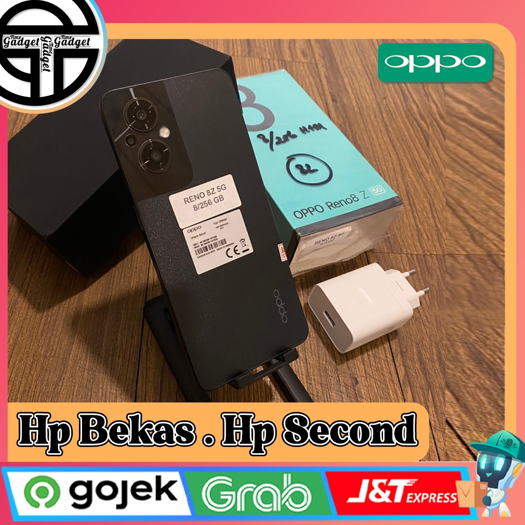 Jual Oppo Reno 8Z 5G Ram 8 + Extended Ram 5GB Rom 256GB Second Original ...