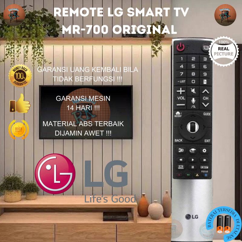 Jual Remote Remot TV LG Smart Magic MR-700 Original Asli | Shopee Indonesia