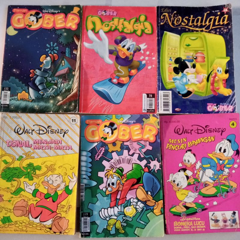 Jual Paman gober edisi nostalgia dan tahun v | Shopee Indonesia
