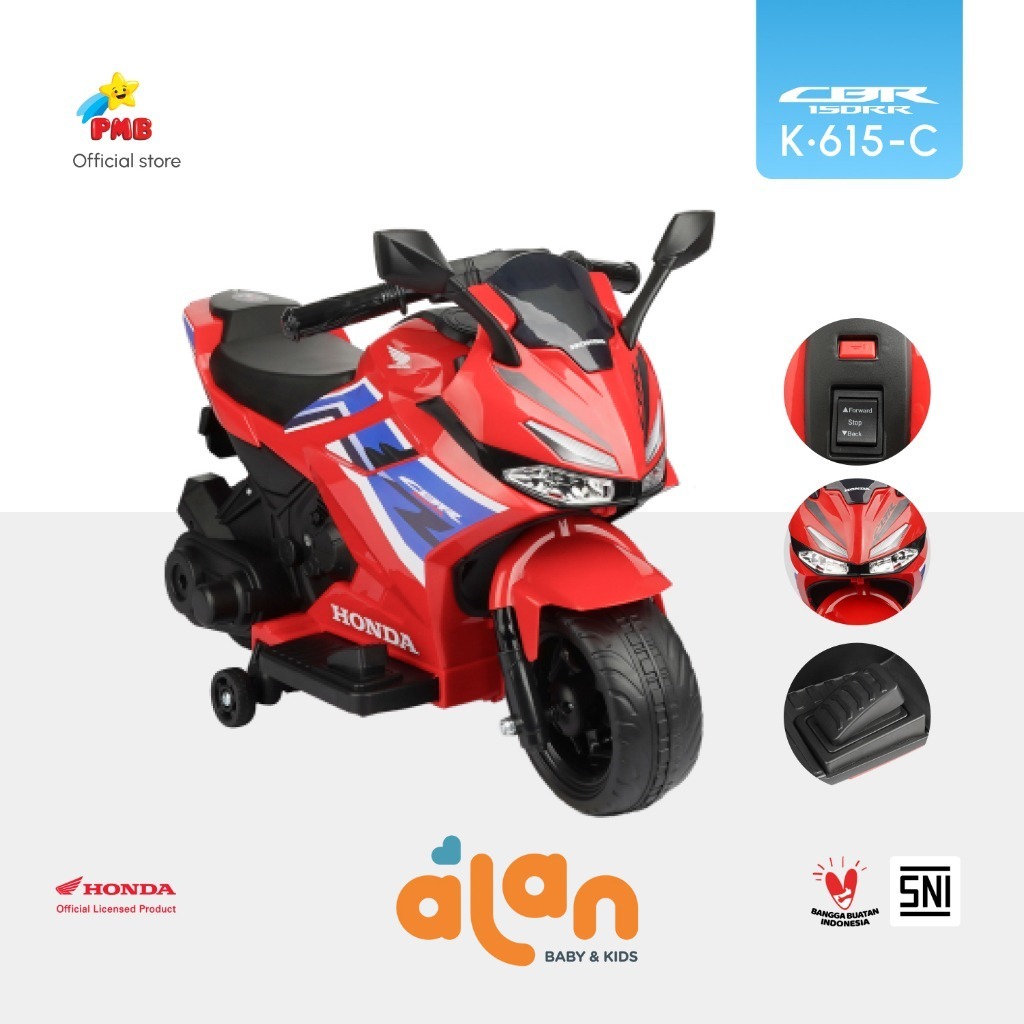 Jual PMB Motor Accu K615C CBR150RR - Motor Mainan Anak | Shopee Indonesia