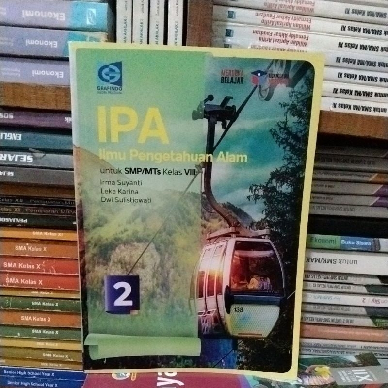 Jual BUKU IPA(ILMU PENGETAHUAN ALAM) KELAS 2-8/VIII SMP KURIKULUM MERDEKA | Shopee Indonesia