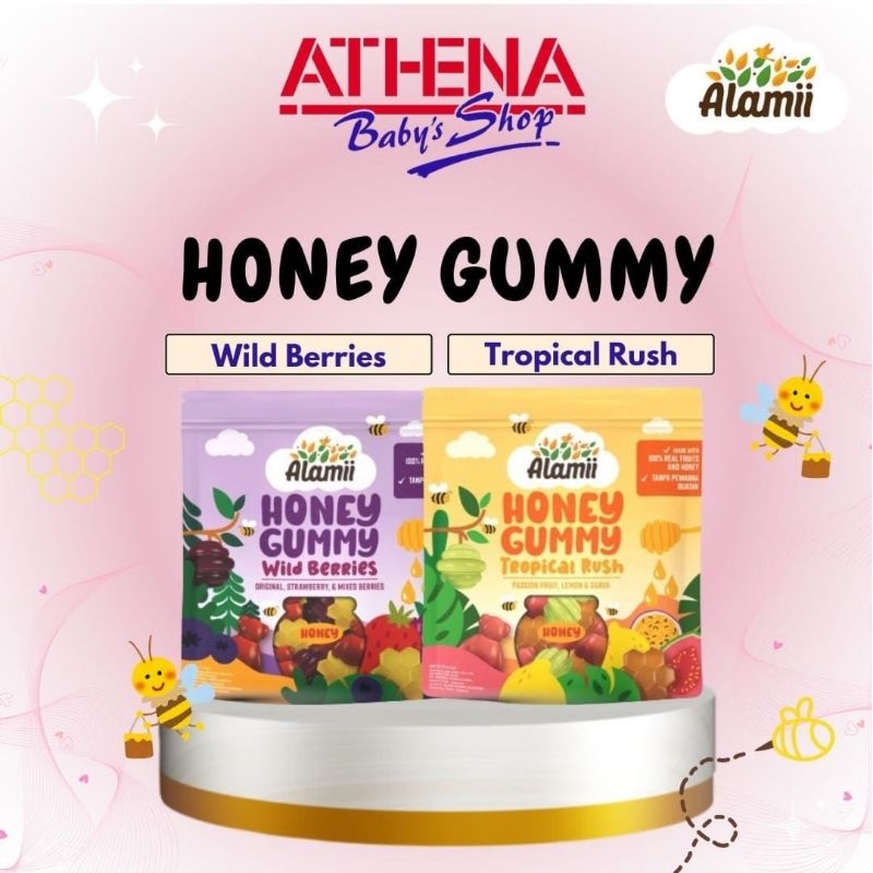 Jual Alamii honey Gummy-Wild Berries / Tropical Rush 40g | Shopee Indonesia