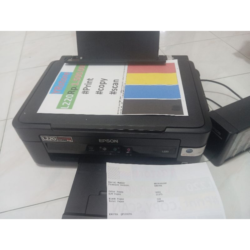 Jual printer Epson L220, fotocopy,scan,print | Shopee Indonesia