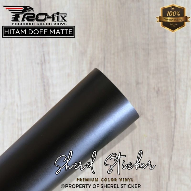 Jual skotlet hitam doff profix premium color vinyl (P 50cm x L 45cm ...