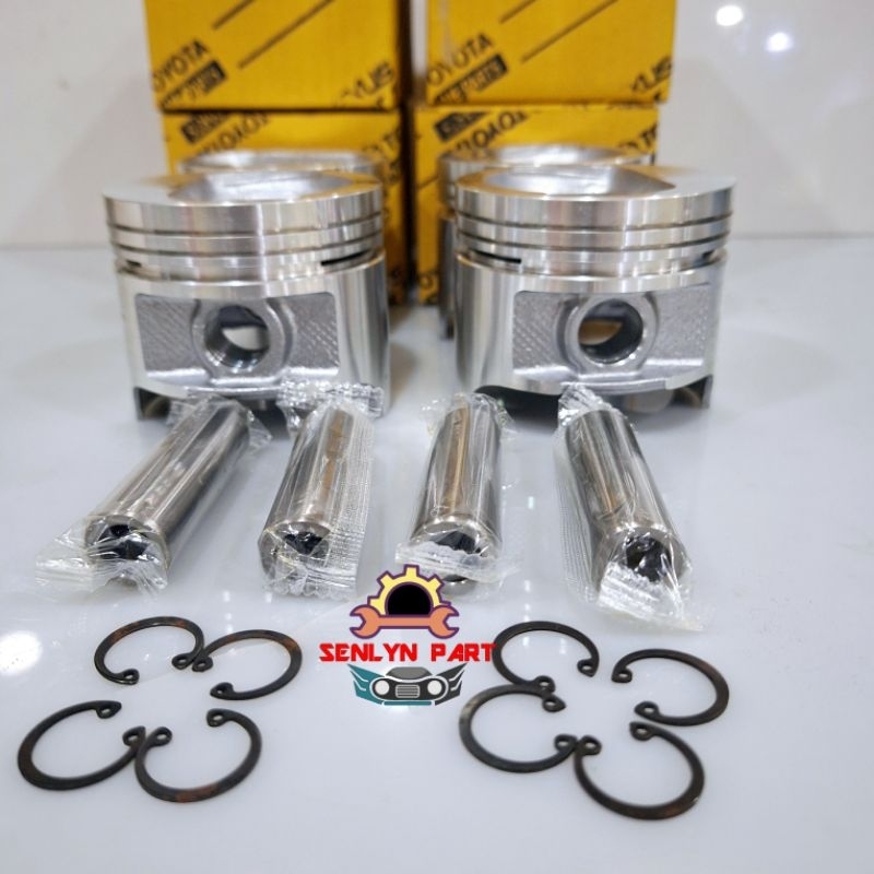 Jual PISTON ASSY SET TOYOTA AVANZA XENIA 1.3 VVTI BARU STD TERSDIA OVZ ORI GARANSI | Shopee ...