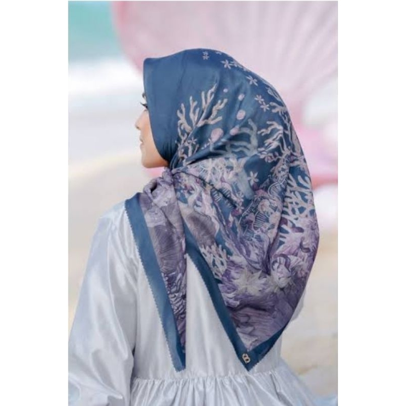 Jual BS New Buttonscarves Lil Mermaid - Deep Ocean (pesanan) | Shopee ...
