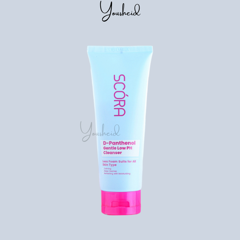 Jual SCORA D-Panthenol Gentle Low pH Face Wash - Cleanser Sabun Cuci ...
