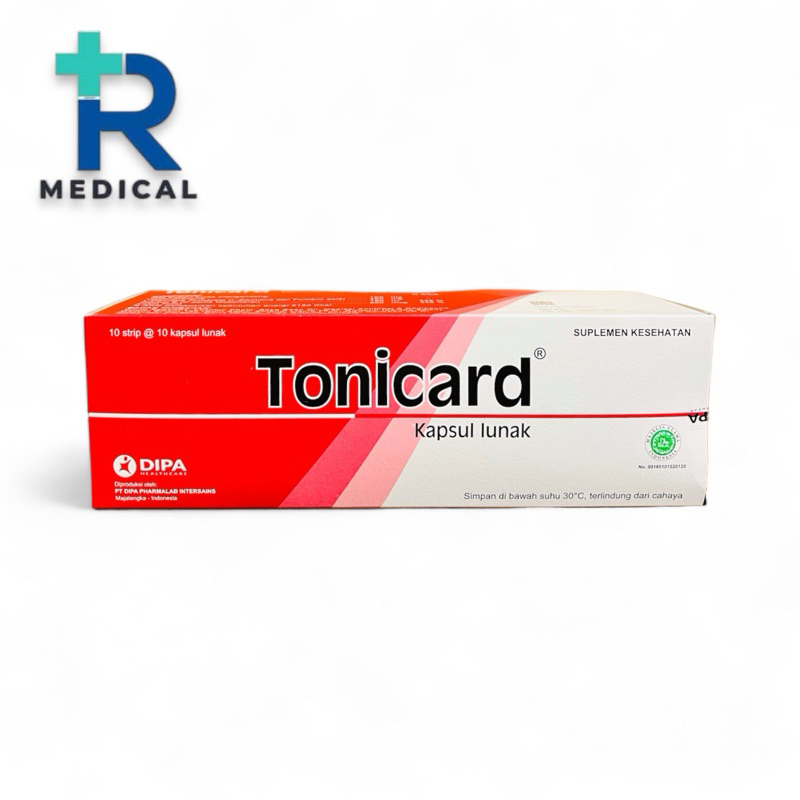 Jual TONICARD BOX 100 KAPSUL | Shopee Indonesia