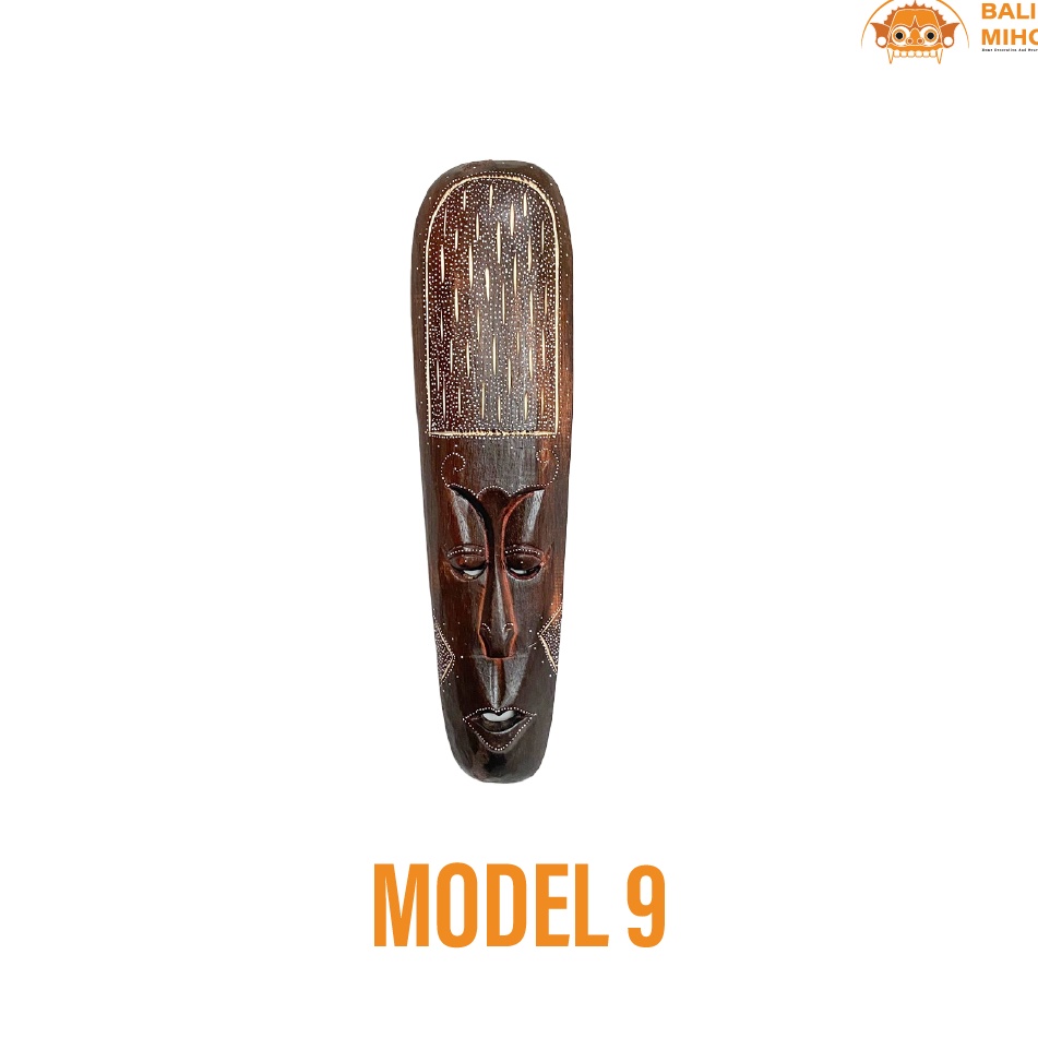 Jual ART D93V Dekorasi Patung Topeng Suku Lombok 5 cm Topeng Suku Etnik ...