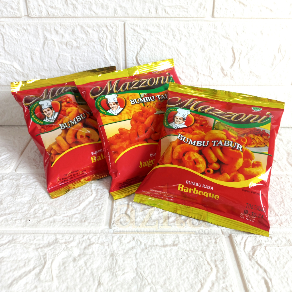 Jual Bumbu Tabur MAZZONI Jagung manis Balado Barbeque 100 g | Shopee ...