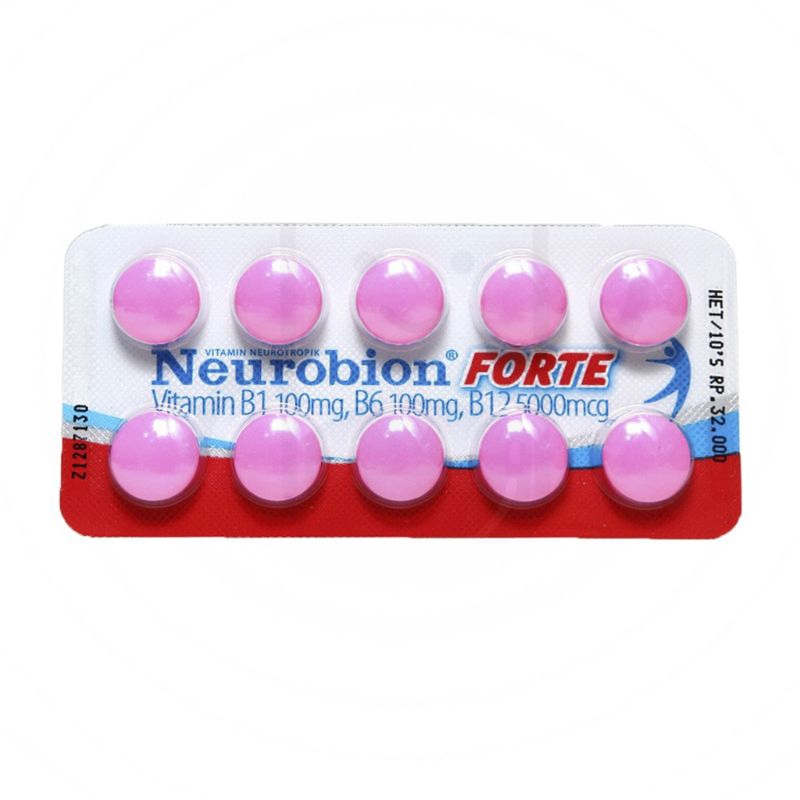 Jual Neurobion forte / Vitamin Neurotropik / Vitamin B1, B6, B12 ...