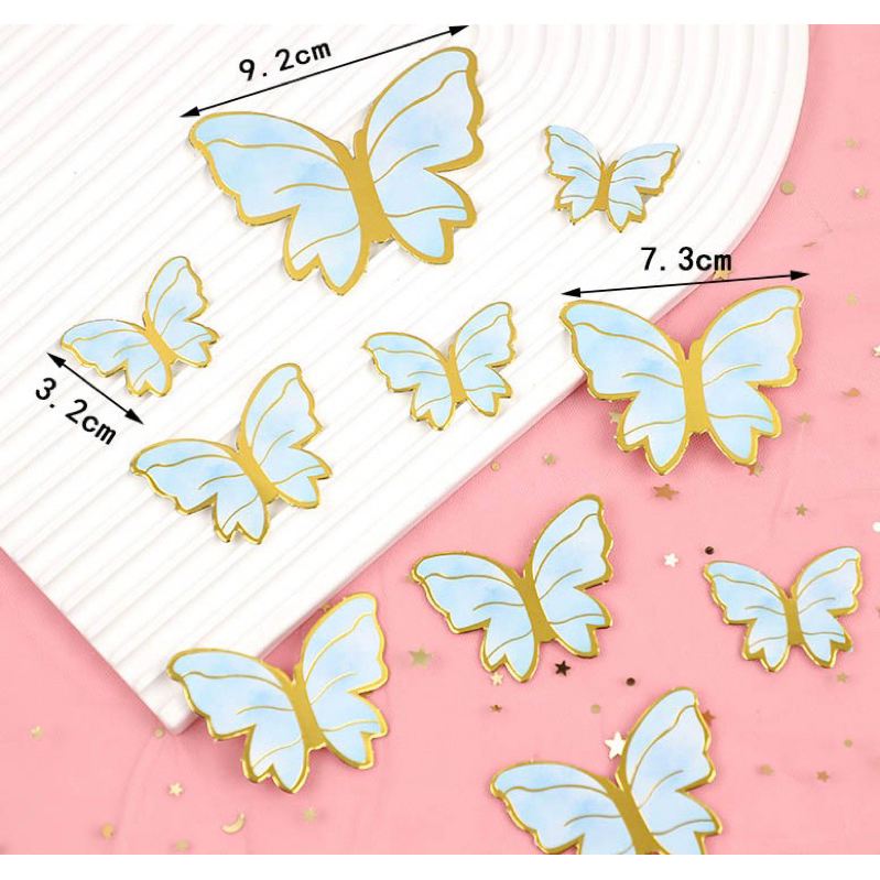 Jual TOPPER KUPU-KUPU HIASAN BUKET CAKE TOPPER KUE ULANG TAHUN TOPPER ...