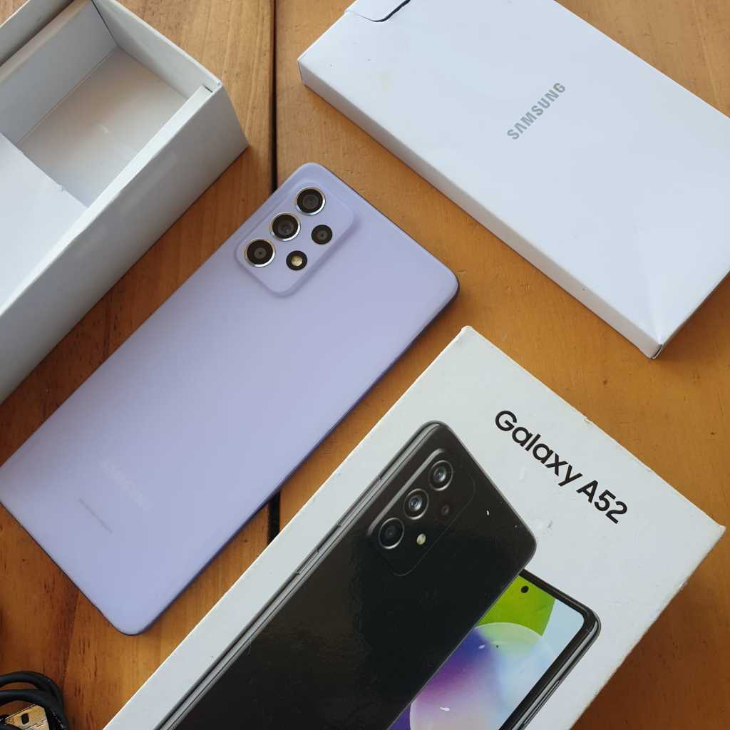 Jual SAMSUNG A52 SECOND 8/128GB 8/256GB HANDPHONE SECOND HP SEKEN HP ...