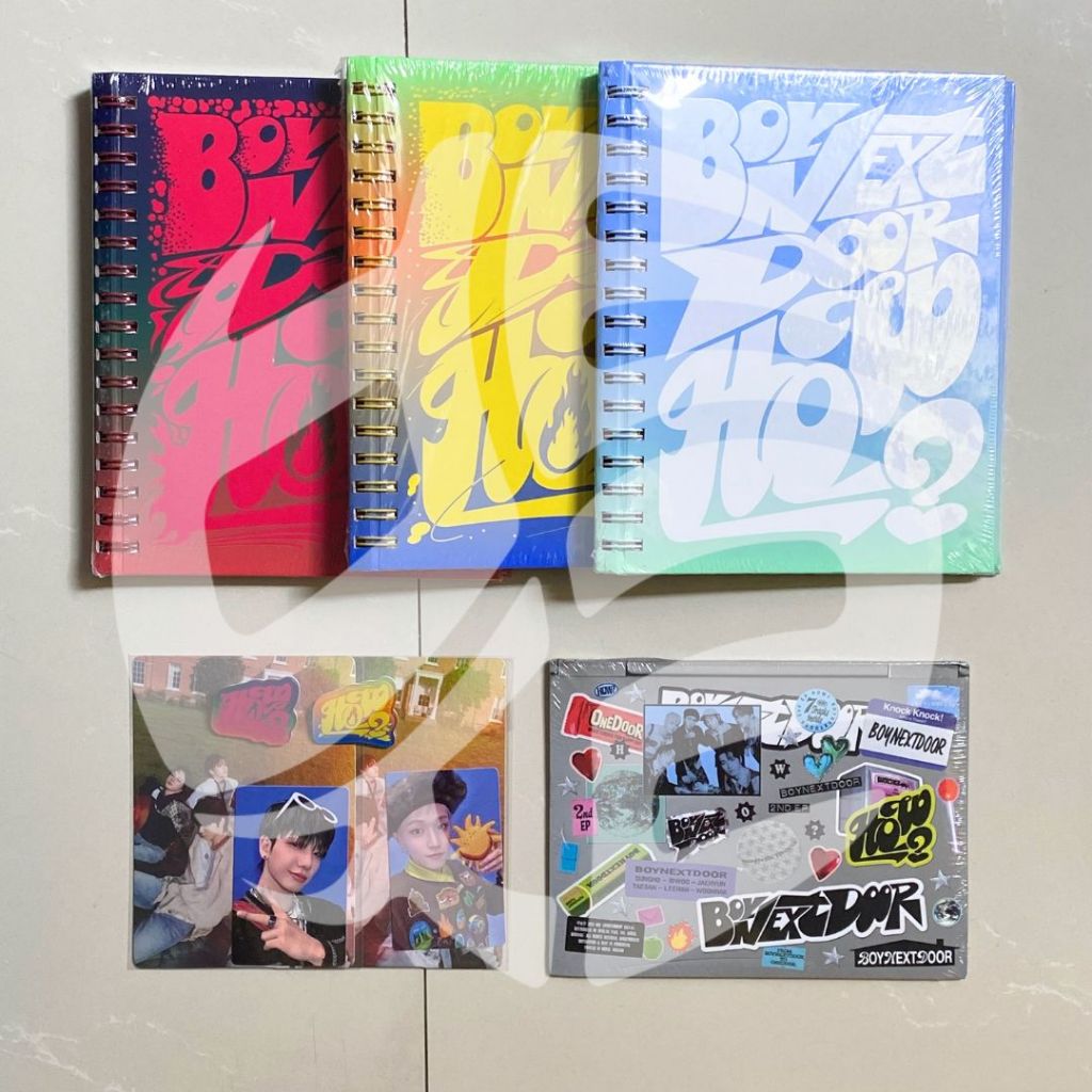Jual [READY] BOYNEXTDOOR HOW? Album Standard / Sticker Version Official + Weverse Shop Benefit ...
