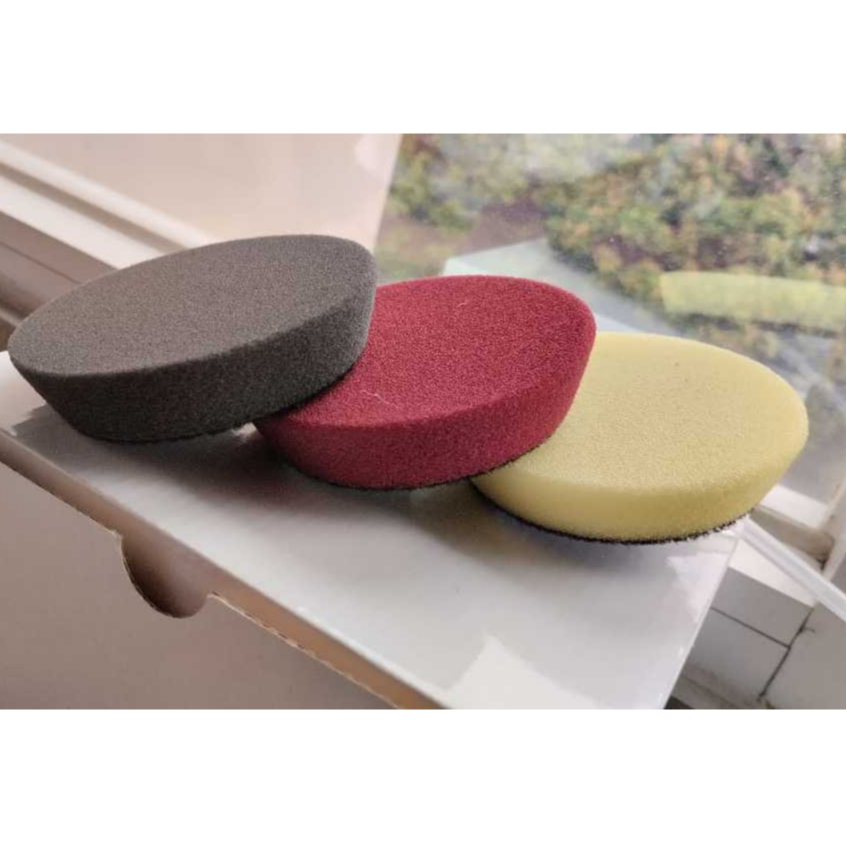 Jual Kaizen DA pads 3inch busa poles 3inch foam pad 3inch | Shopee ...
