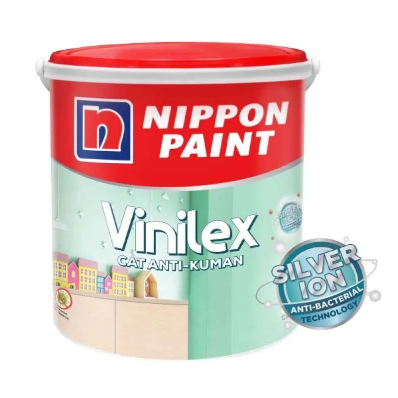 Jual Cat Tembok Dalam Nippon Vinilex Warna Putih 25 Kg Pail // Cat ...