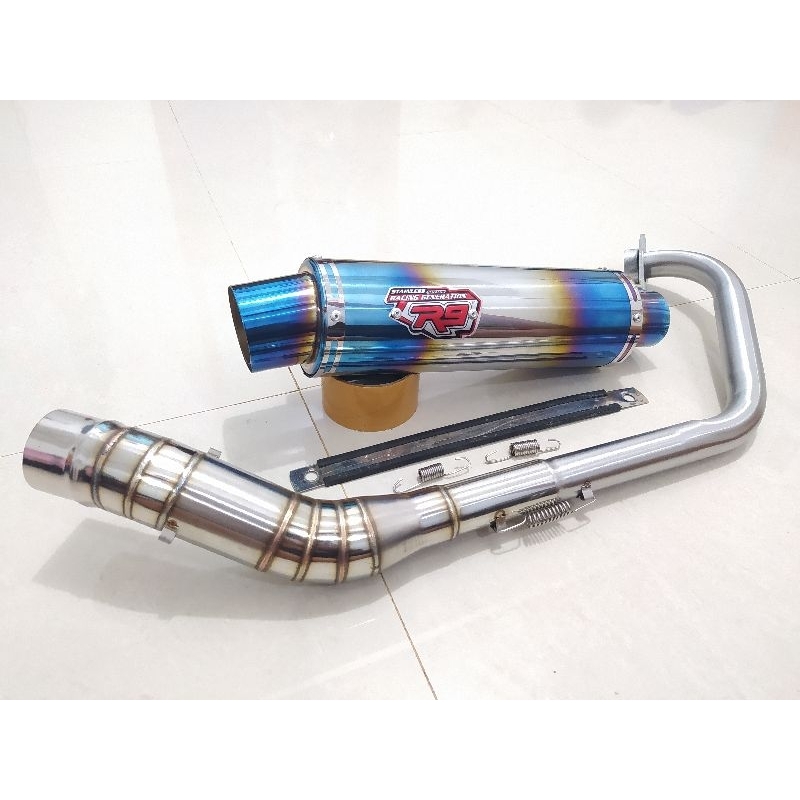 Jual Knalpot racing R9 Mugello CB150R Vixion r15 CBR 150R sonic ...
