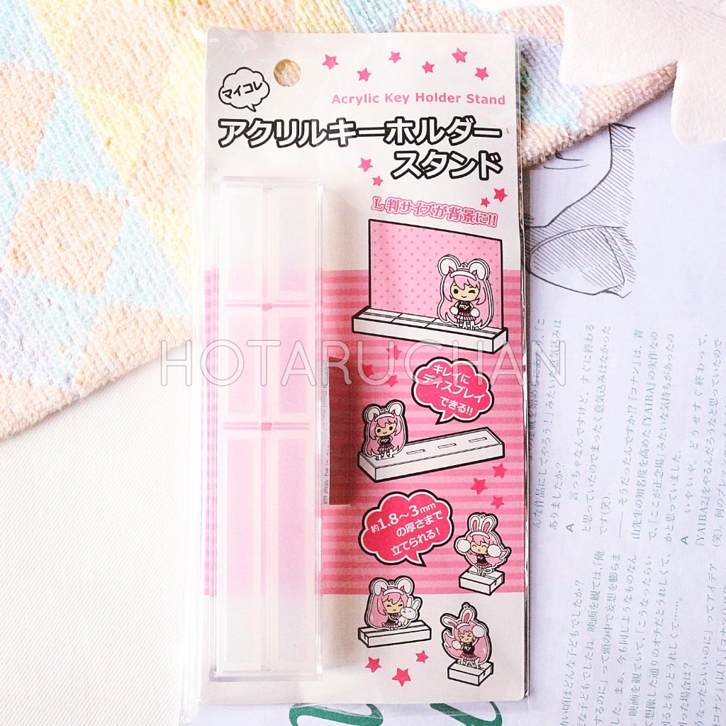 Jual [DAISO/SERIA] Acrylic Key Holder Stand | Shopee Indonesia