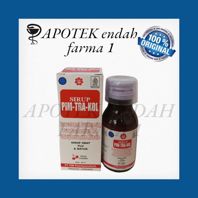 Jual PIMTRAKOL CHERRY SIRUP 60ml obat demam batuk pilek anak | Shopee ...