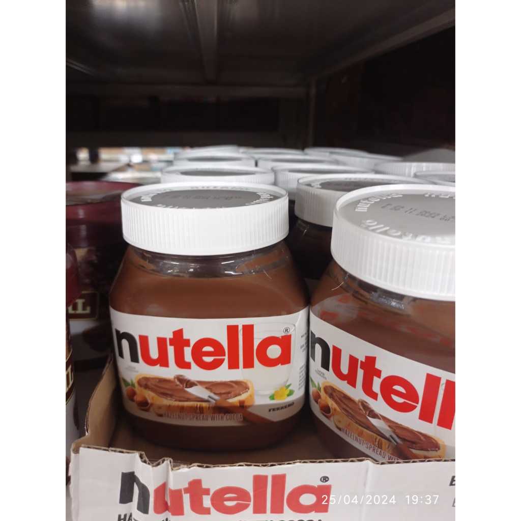 Jual NUTELLA JAM SPREAD HAZELNUT WITH COCOA BOTOL 690GR | Shopee Indonesia