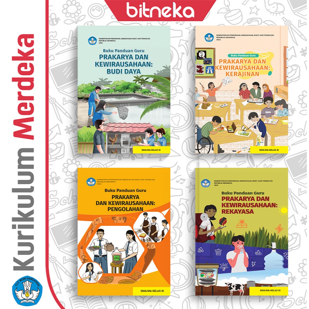 Jual Buku Panduan Guru Prakarya & Kewirausahaan SMA/MA Kelas 11 K ...