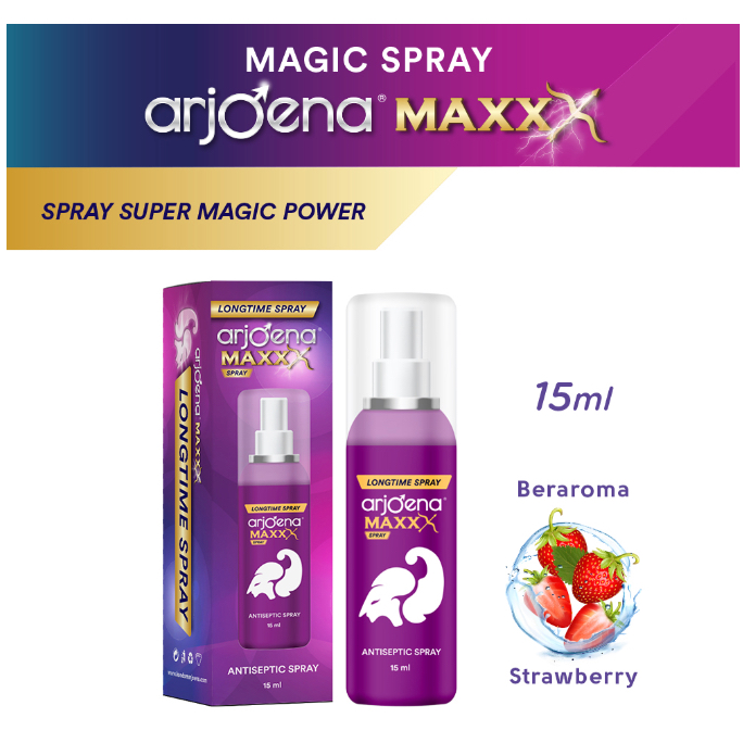 Jual Arjoena Maxxx - Spray Penunjang Performa | Magic Spray Super Power ...