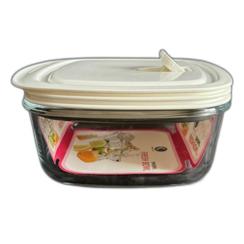 Jual Kotak makan kaca / Container Wadah Kaca Tahan Panas / food ...