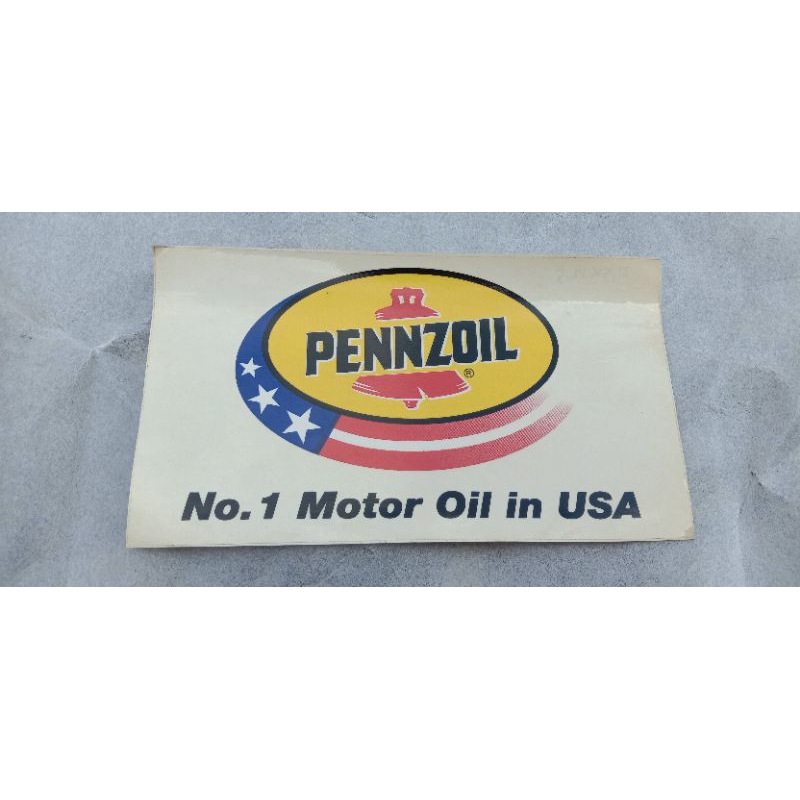 Jual stiker sticker logo oli emblem oli lawas Pennzoil oil NOS | Shopee ...