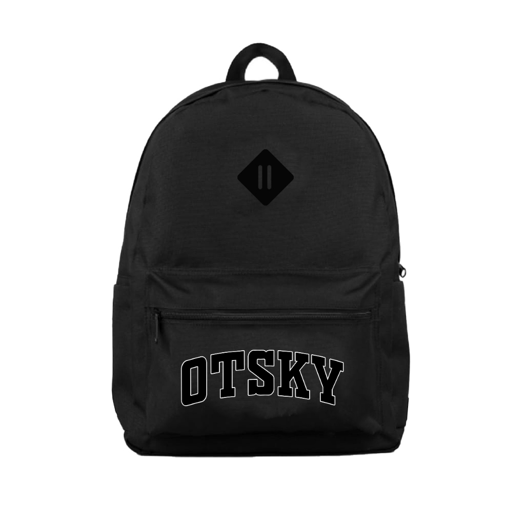 Jual Otsky Tas Ransel Backpack Font Basic Bordir Premium Pria & Wanita ...