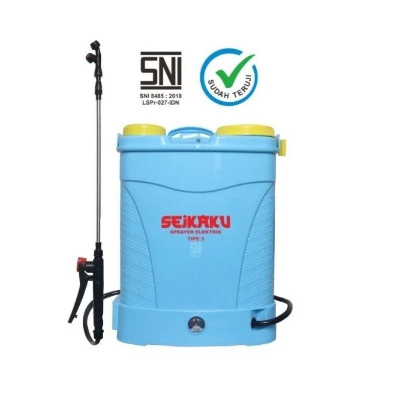 Jual Tangki Sprayer Cas SNI CBA Seikaku 16Liter 8AH | Shopee Indonesia