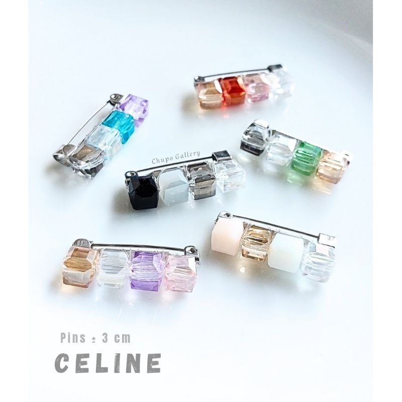 Jual CELINE bros dagu peniti jilbab 3cm Stainless ANTI KARAT tajam ...